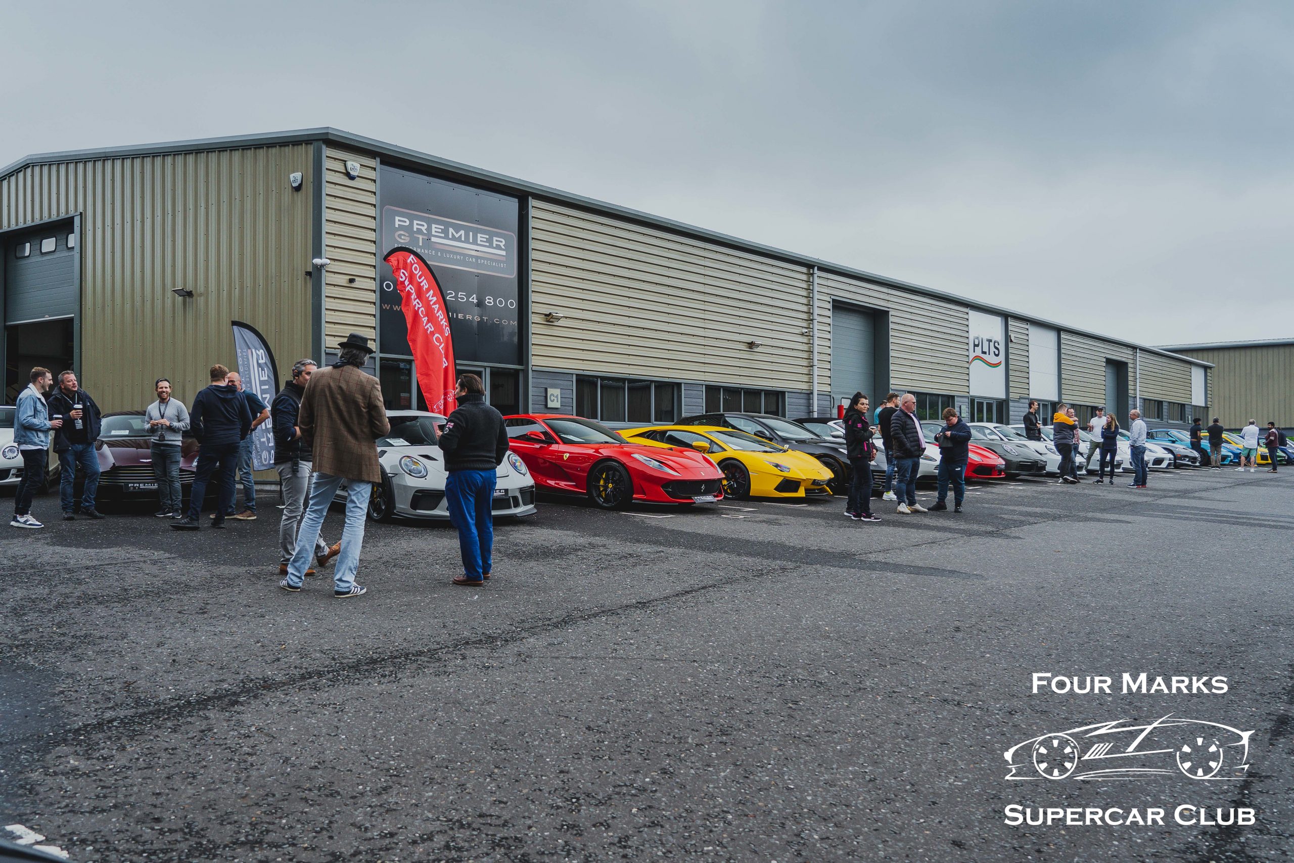 Breakfast at Premier GT – Four Marks Supercar Owners Club