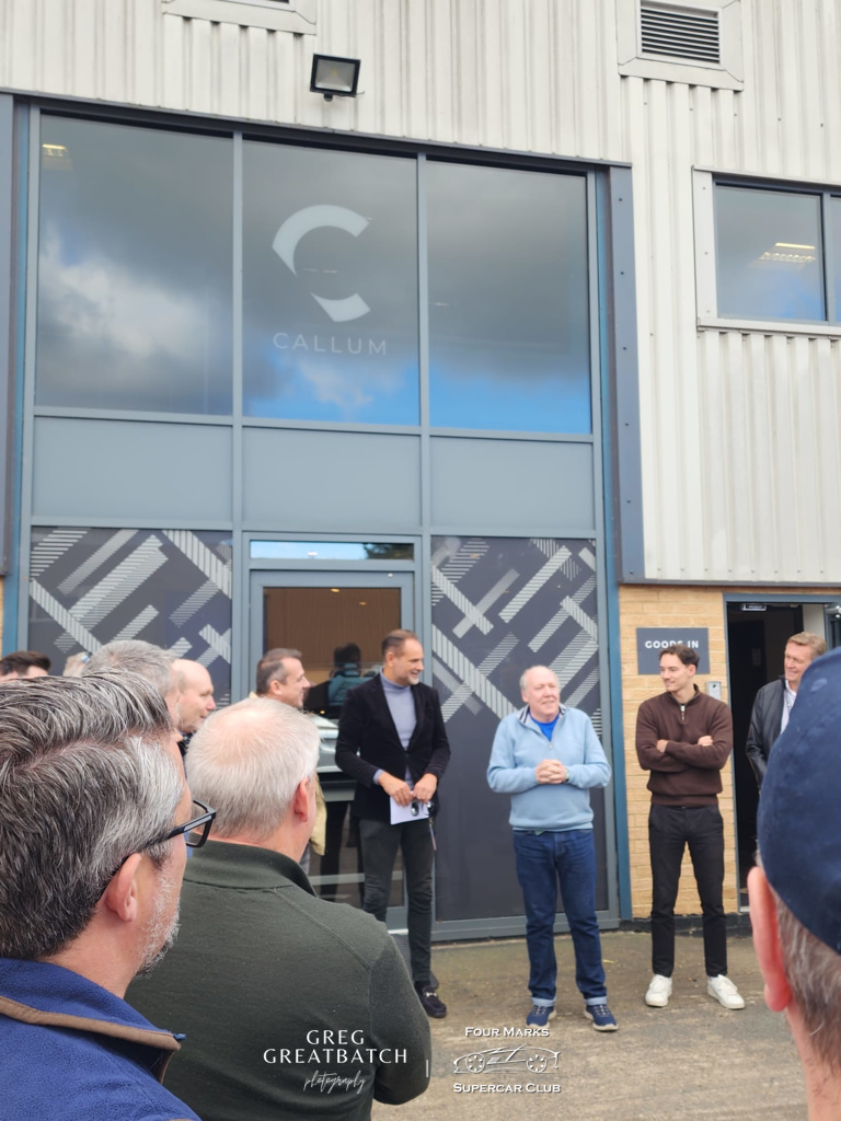 Exclusive Day at CALLUM Designs with Sir Ian Callum